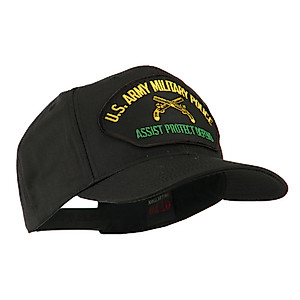 e4Hats.com US Army Military Police Large Patch Cap - Army Police OSFM