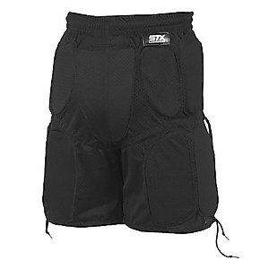 STX mens Youth Padded Lacrosse Goalie Pant, Medium/Large , Black