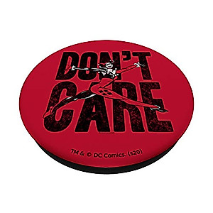 Harley Quinn Don't Care PopSockets Swappable PopGrip