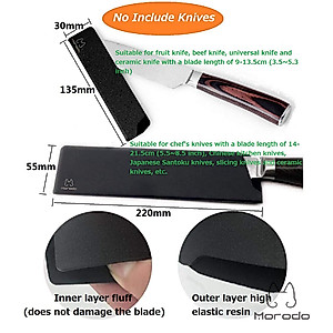 Knife Edge Guards (4.5"& 8" PP Knife V Protector) 2 Pcs set