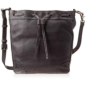 Frye Melissa Drawstring Hobo, Carbon