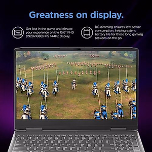 Lenovo LOQ Gaming Laptop, GeForce RTX 4060, AMD 8-Core Ryzen 7 7840HS(> i7-12700H), 15.6" FHD, 64GB DDR5 RAM, 1TB SSD, Webcam, HDMI, Wi-Fi 6, Windows 11 Home