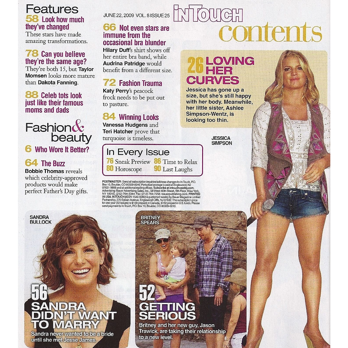 Angelina Jolie & Brad Pitt l Kate Gosselin l Nicole Richie & Joel Madden l Reese Witherspoon - June 22, 2009 In Touch