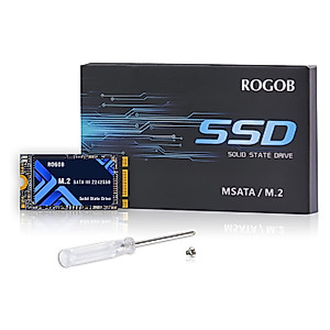 ROGOB 1TB M.2 SATA SSD 2242 NGFF B&M Key Internal Solid State Drive 6Gb/s for Desktop Laptop PC