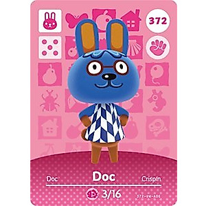 Doc - Nintendo Animal Crossing Happy Home Designer Series 4 Amiibo Card - 372
