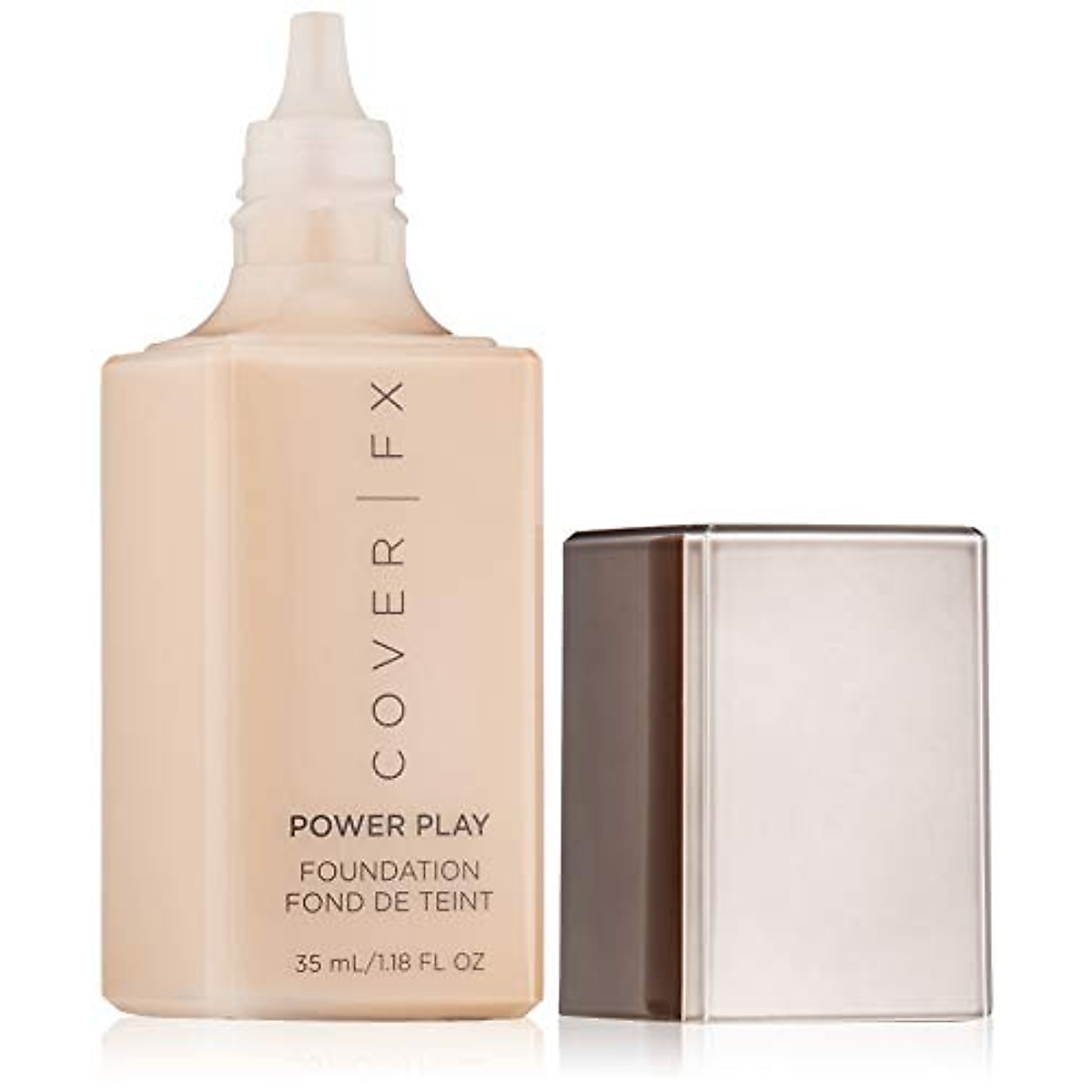 Cover FX Power Play Foundation: Full Coverage, Waterproof, Sweat-proof and Transfer-Proof Liquid Foundation For All Skin Types G20, 1.18 fl. oz.