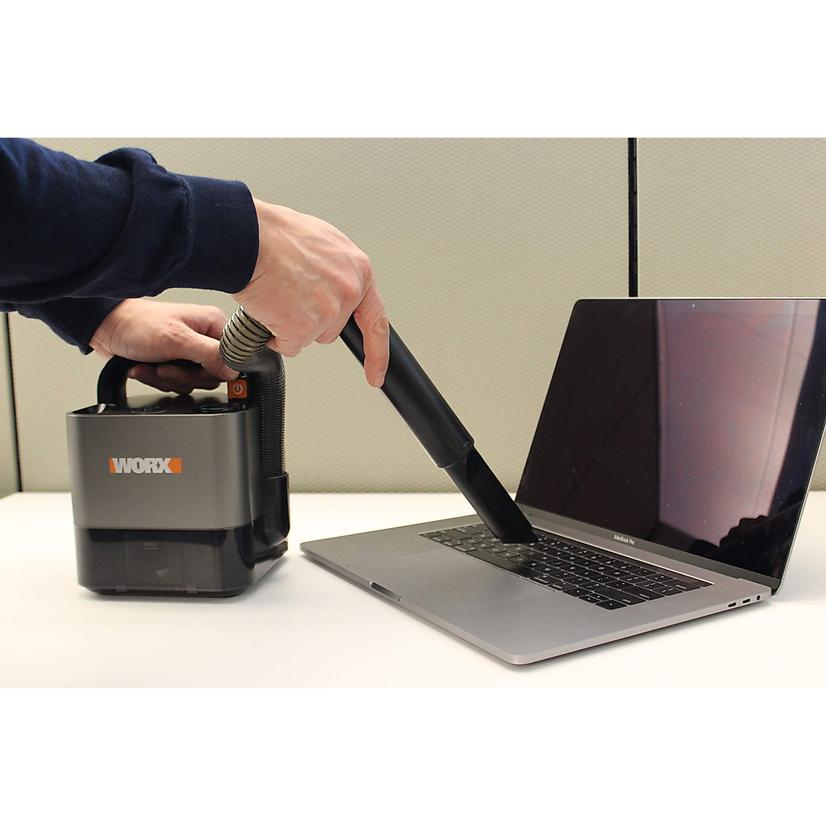 WORX WX030L.9 20V Power Share Cordless Cube Vac Compact Vacuum, Bare Tool Only, Black