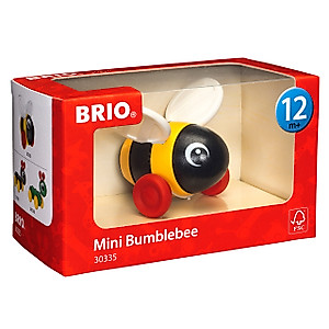 BRIO World - 30335 Mini Bumblebee Baby Toy | The Perfect Playmate for Your Toddler