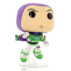 Disney Pixar: Toy Story 4 - Buzz Lightyear Funko Pop! Vinyl Figure (Bundled with Compatible Box Protector Case), Multicolored, 3.75 inches