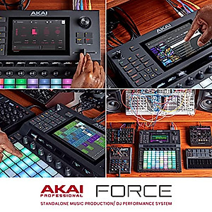 AKAI Professional FORCE – Standalone Music Production, MIDI Sequencer and DJ System with Synth Engines, MPC Sampling and Ableton Style Clip Launching