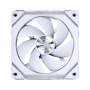 Lian Li UNI Fan SL V2 RGB Revolutionized Daisy-Chain ARGB Fan 120mm Triple Pack White SL120V2-3W