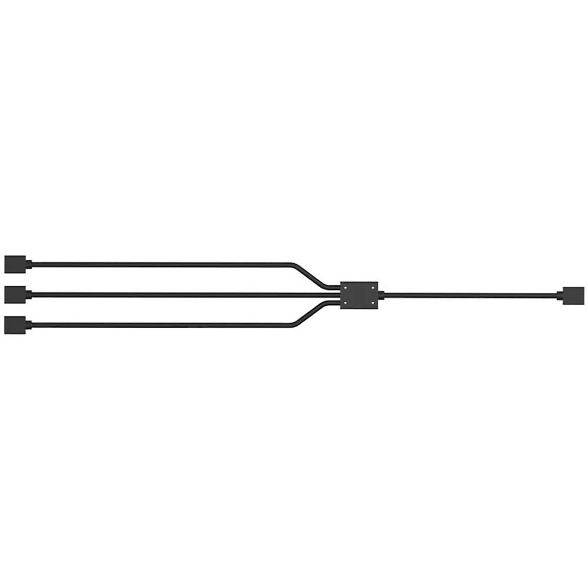 Cooler Master R4-ACCY-RGBS-R2 1-to-3 RGB Splitter Cable for LED Strips, RGB Fans, 5pcs 4-Pin Header Computer Cases, CPU Coolers and Radiators RGB Fans