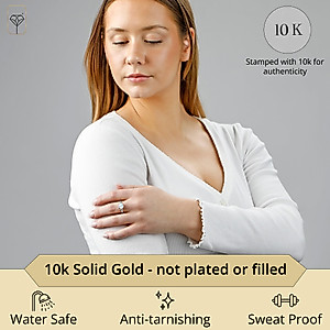 MAX + STONE Cushion Cut Blue Aquamarine Three Stone Ring for Women in 10k White Gold with Created White Sapphire Accents and March Birthstone Size 6