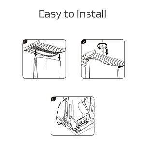Storage Stand for PS5 Console/Digital Edition, Game Organizer with Cooling Fan, Controller Charger Station, 15 Game Case Holder, 3 USB Ports and 1 Media Remote Storage - Black