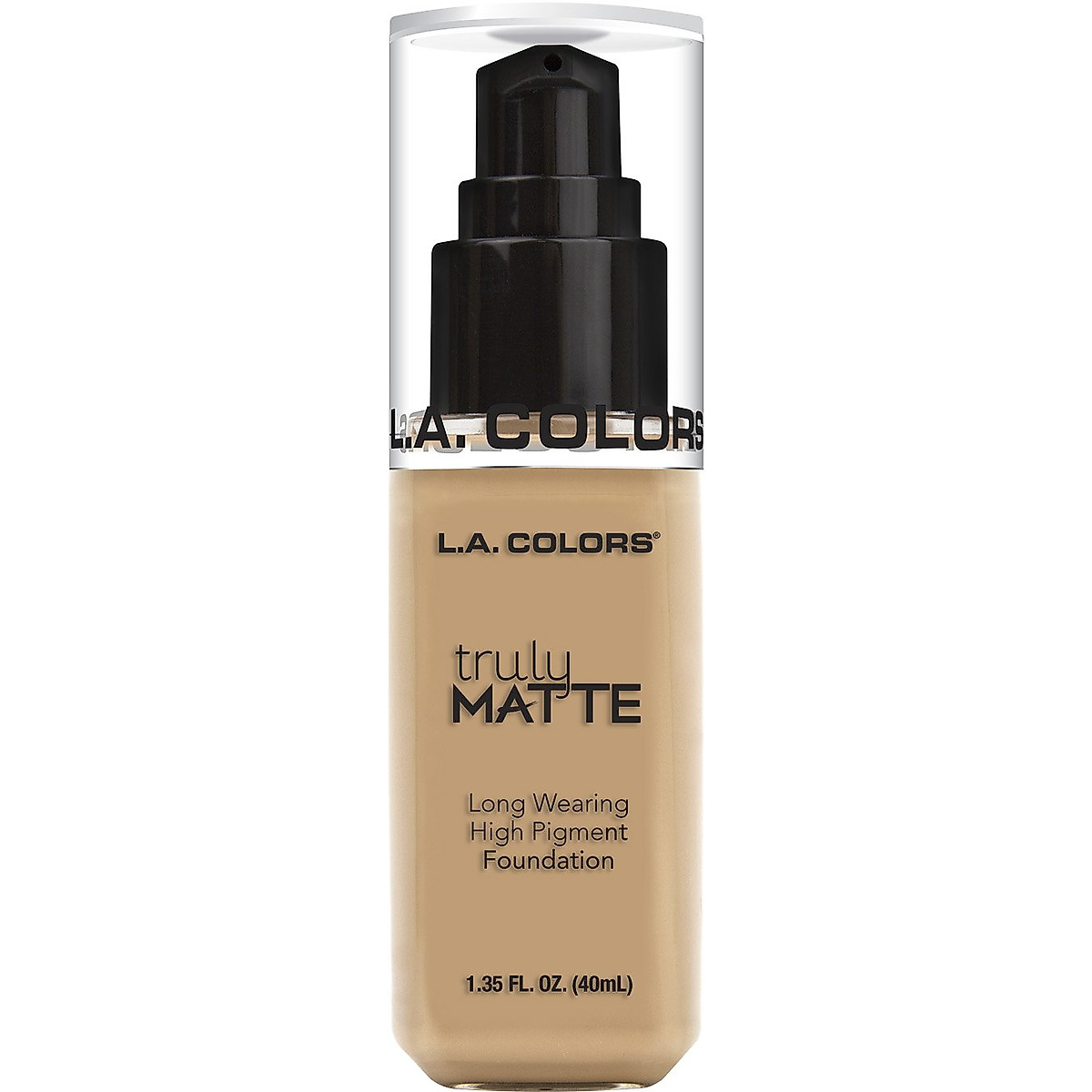L.A. COLORS Truly Matte Foundation, Natural CLM352