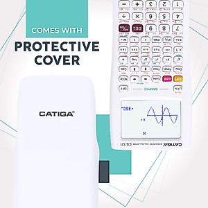 Scientific Calculator with Graphic Functions - Multiple Modes with Intuitive Interface - Perfect for Students of Beginner and Advanced Courses, High School or College