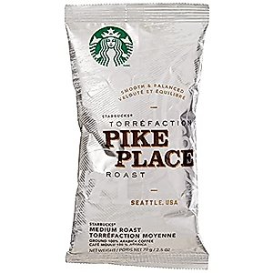 Starbucks, SBK12411960, Pike Place Ground Coffee, 18 / Box