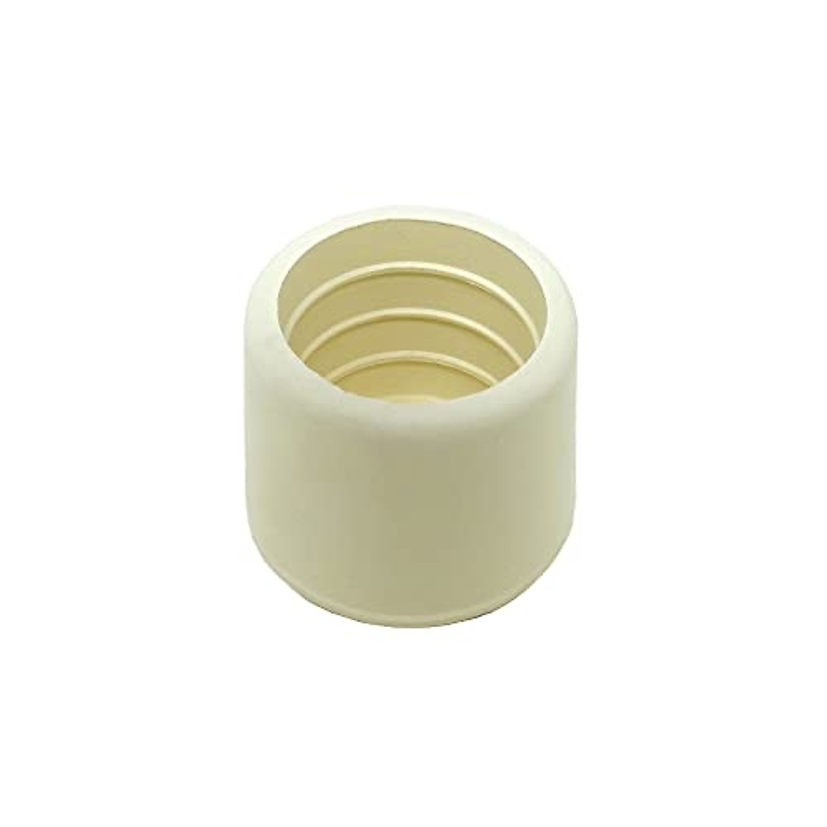 Shepherd Hardware 9225 1-1/2-Inch Inside Diameter Rubber Leg Tips, 2-Pack, Off-White -89225