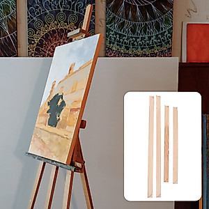 1 Set Canvas Frame Oil Painting Base Frame Practical Oil Canvas Stretcher Canvas Supporting Frame DIY Frame Bars Frame for Oil Paintings DIY Canvas Stretcher Canvas Stretched Frame