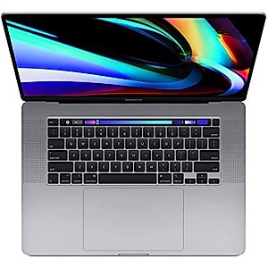 Late 2019 Apple MacBook Pro with 2.6GHz 9th Gen Intel Core i7 (16 inch, 32GB RAM, 512GB SSD) Space Gray (Renewed)