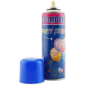 48 Pack Wholesale Lot: Party Crazy String Streamer Spray Cans Wholesale Lot