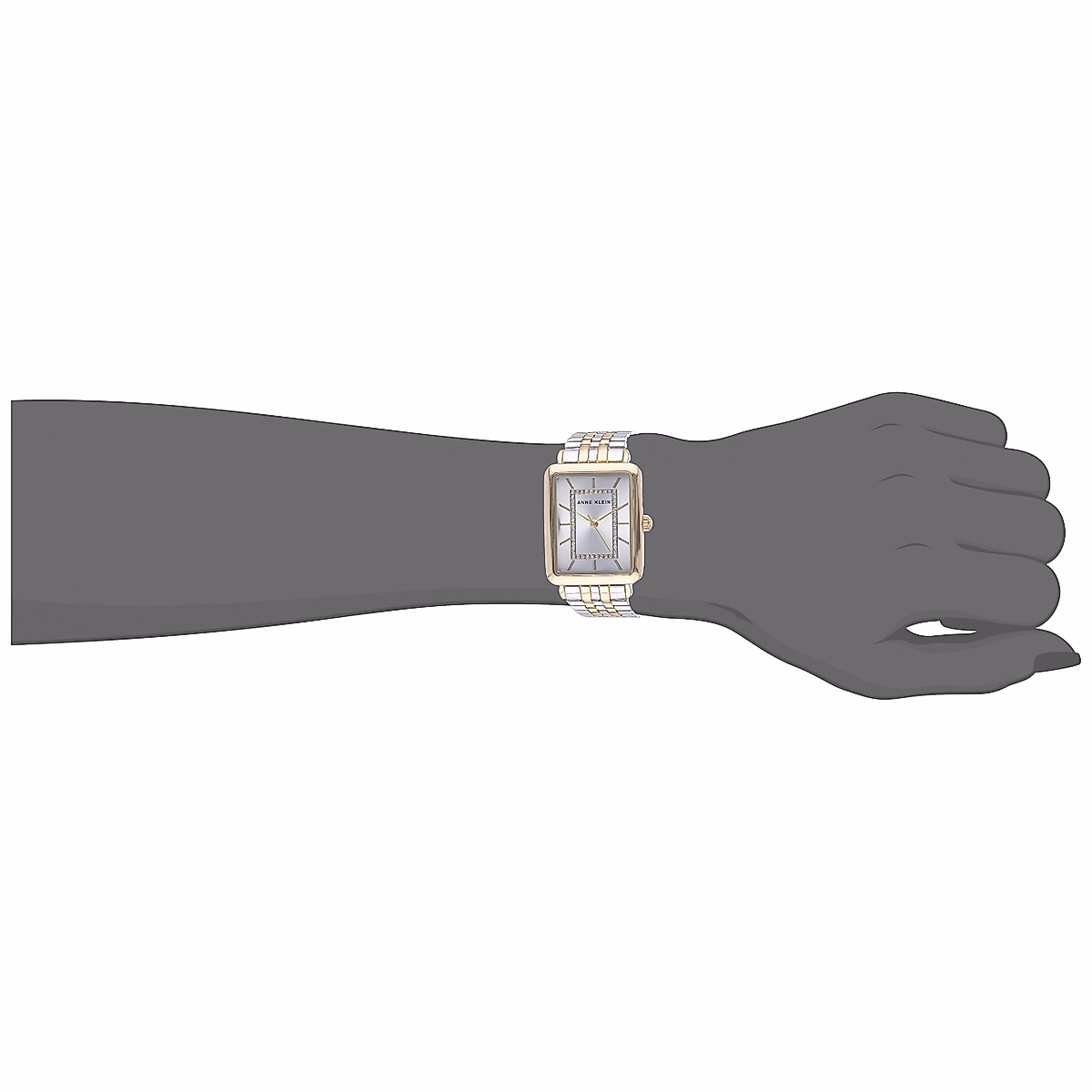 Anne Klein Women's Glitter Accented Bracelet Watch