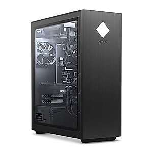 HP OMEN 25L GT12 Gaming Desktop, Intel Core i7-11700F Octa-Core Processor, GeForce RTX 3060 12GB Graphics, 32GB 3200MHz RAM, 1TB PCIe SSD, RGB LED Lighting, Windows 10 Home, KKE 1080P Webcam