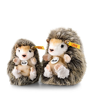 Steiff JOGGI Brown Baby Hedgehog – Cherished Heirloom Plush Toy, 4 inches