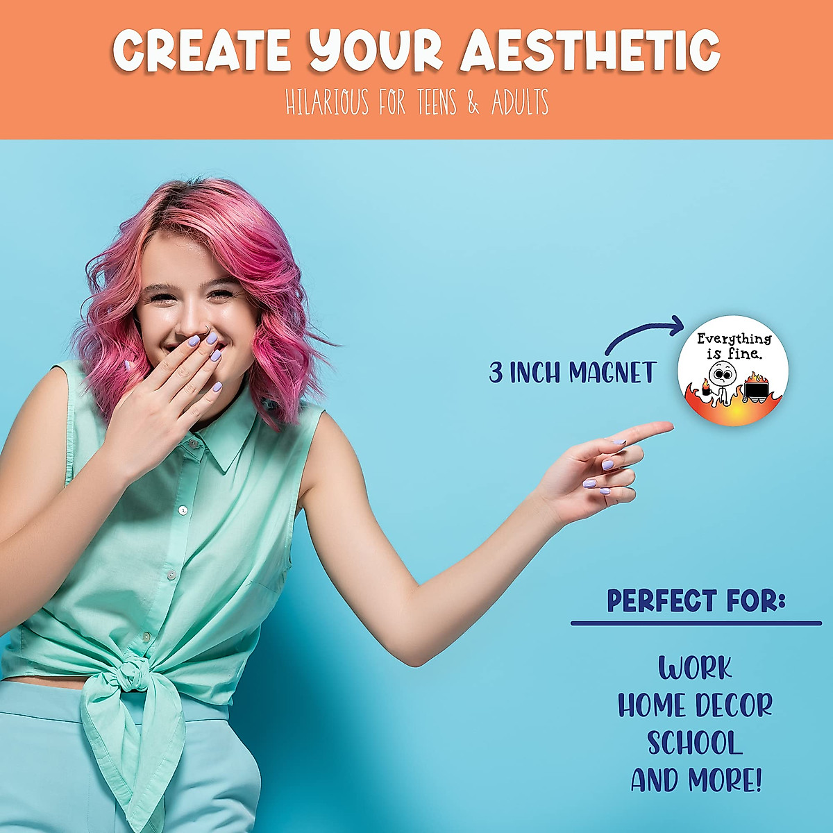 Don't Do Funny Fridge Magnet - Off to College Gag Gifts Stocking Stuffers for Teens Love Mom - Teenager Cool Stuff Room Decor for Son Daughter Birthday Ideas for Teen Girls & Boys