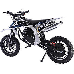 MotoTec MT-DB-52cc-Warrior-Black Kids Warrior 52cc 2-Stroke Gas Dirt Bike Black
