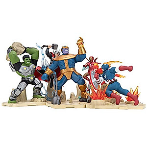Zoteki Avengers Series 1-4” Thor Collectible - Inspired by ‘Infinity’ - Collect Them All: Fan Favorite Characters Iron Man, Hulk, Captain America, Captain Marvel, Thanos, Mystery Chase Variant