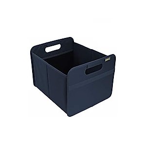 meori Rectangular Storage Baskets Collapsible Bins for Shelves, Sturdy Fabric Cube Storage Boxes with 2 Handles for Closet Nursery Cabinet Living Room