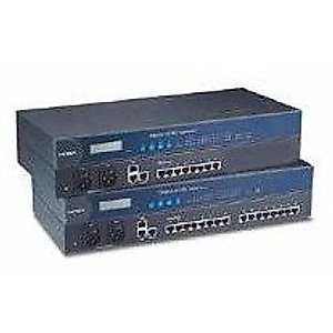 MOXA CN2650i-16 Dual-LAN Terminal Server with 16 RS-232/422/485 Ports and 2 kV Optical Isolation, 0 to 55°C Operating temperat