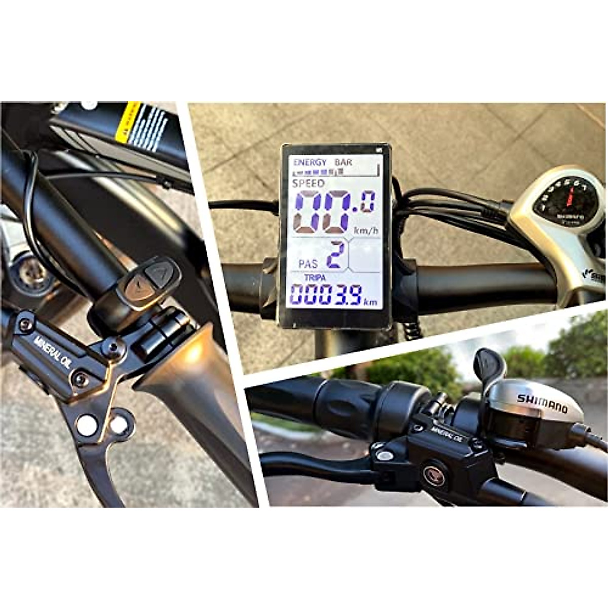 CEAYA Electric Bike Adults,1000W 48V 17Ah Battery 26'' Fat tire Electric Bicycle,7-Speed,Up to 40 Miles,Snow Beach Mountain E Bike