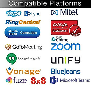 GTW Bundle Plantronics Voyager Focus UC Bluetooth Headphones - MS 202652-02-B, Compatible with Teams, Zooms, Meet, Streaming Music, Smartphones, PC, MAC, Tablet, Dongle with Charger