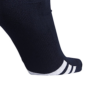 adidas Rivalry Soccer 2.0 OTC, Workout Compression Socks-Over The Calf, Navy Blue/White, Small