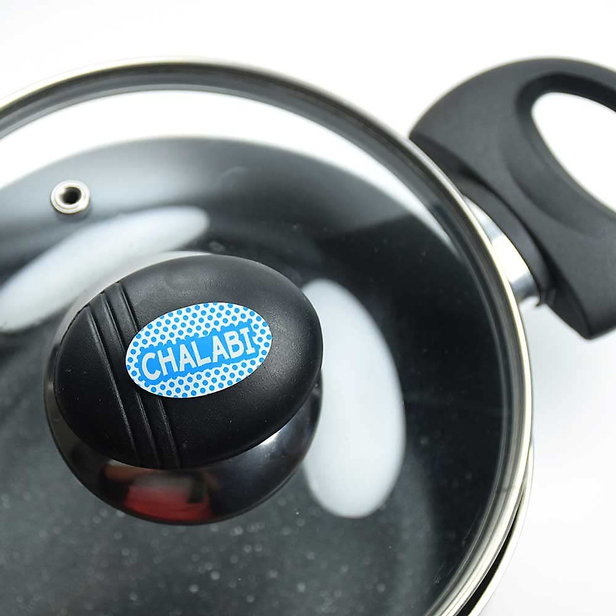 Kosher Kitchen Stickers. Labels with Self Adhesive for Jewish Kitchen Accessories. 20 Chalabi Blue, 20 Basari Red, 16 Parve Green. Sheet of 56 pcs. of Different Sizes and Shapes