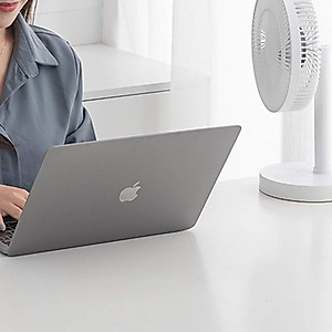 AIYoo USB Desk Fan with 4 Speeds 90° Head Pivot, Fast Air Circulating USB Fan for Better Cooling Quiet Electric Fan/Stroller Fan/Portable Personal Fan for Desktop Office Car Outdoor Travel Camping Fan
