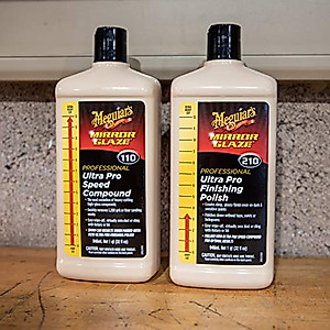 Meguiar's Mirror Glaze 210 Professional Ultra Pro Finishing Car Polish 936ml M21032