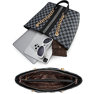 Montana West Tote Bag Purses and Handbags for Women Top Handle Shoulder Satchel Handbags with Pockets Women Hobo Handbags MWC-039DGY