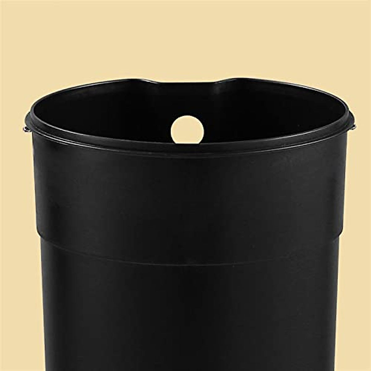 KIZQYN Garbage Can 8L Exquisite and Durable Foot-Operated Trash Can Retro Style Home Living Room Bedroom Stainless Steel Garbage Can Kitchen Bin (Color : E)