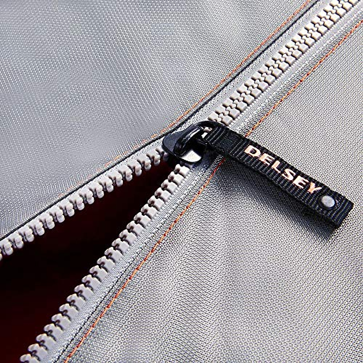 DELSEY Paris Egoa Travel Duffel Bag Made from 100% Recycled Materials, Light Gray, 18 Inch