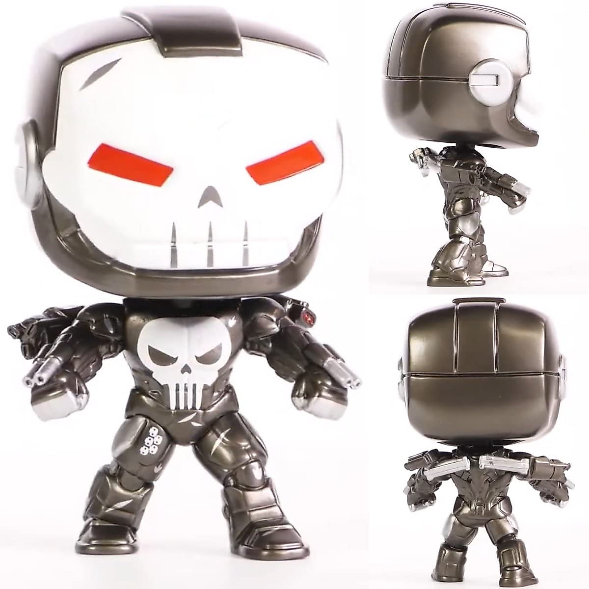 Funko Marvel: Punisher War Machine (PX Previews Exclusive) Pop! Vinyl Figure (Bundled with Compatible Pop Box Protector Case)