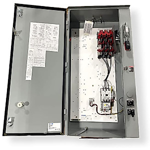 Eaton ECN5412AAC Freedom Standard Width Industrial Pump Panel with Disconnect Switch, NEMA 3R Enclosure Rainproof Painted Steel, 30 Amps/600V Class R Fuse