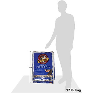 Meadow Ridge Farms Premium Wild Bird Seed Mix, 17-Pound Bag