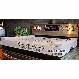 Stove top cover wood-noodle board-wood cooktop cover
