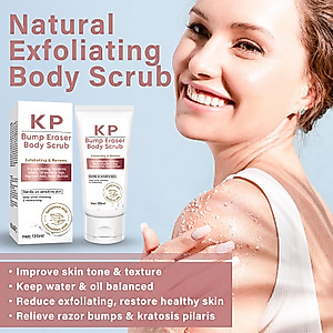 Exfoliating Body Scrub, Keratosis Pilaris Treatment, Body Scrub Exfoliator