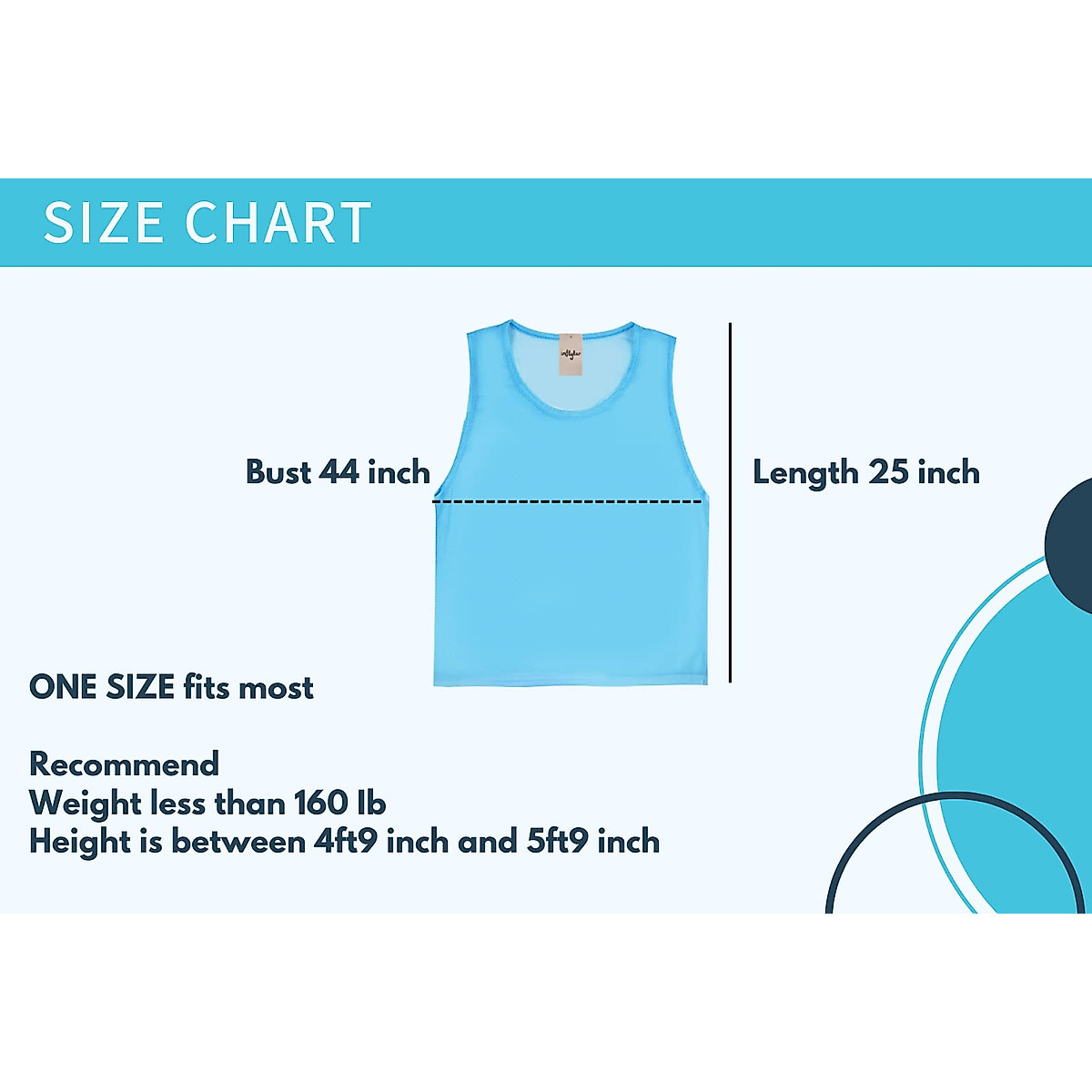 imflyker Scrimmage Pinnies Jerseys Vests Pinnies for Youth Adult Sports Basketball, Soccer, Football, Volleyball (6 Orange + 6 Blue)