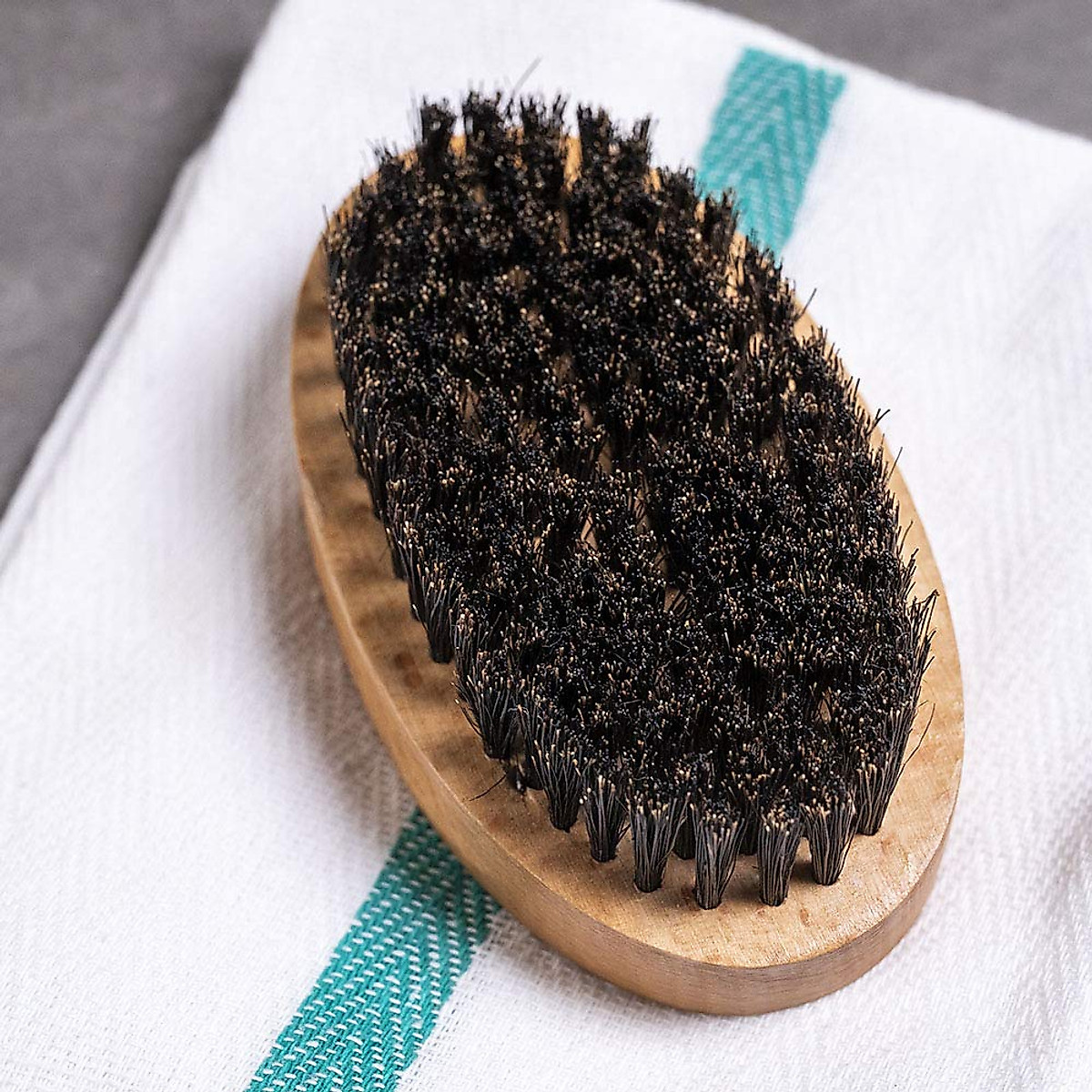 Man Crates, Beard Wrangler Mini Crate - Includes Beard Shampoo, Beard Balm, Grooming Oil, Beard Brush - 100% Natural Oils - Unique Gift for Men