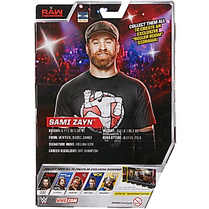WWE SAMI ZAYN ELITE COLLECTION ACTION FIGURE
